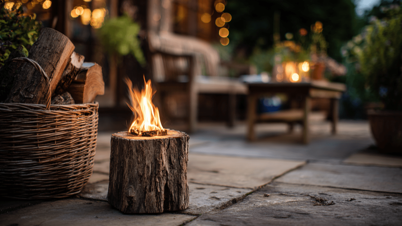 How to Use a Swedish Torch | Simple, Clean One-Log Fire Guide - The ...